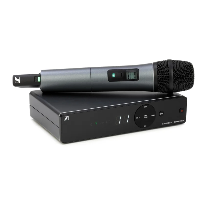 Sennheiser XSW 1-835 Wireless Handheld Microphone System - A Range (54 ...